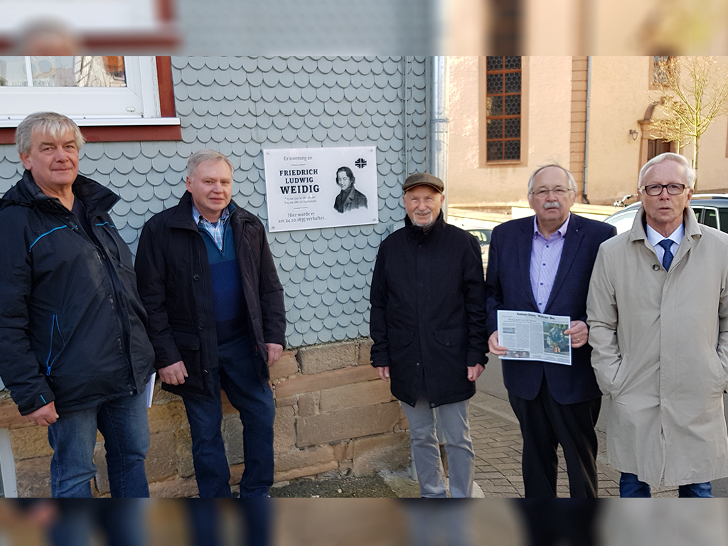 HTV-Online.de: Die Erinnerung an Weidig lebendig halten